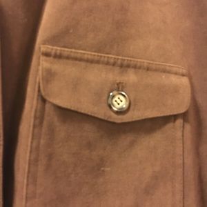 Talbots | Jackets & Coats | Talbots Woman Brown Suede Jacket | Poshmark